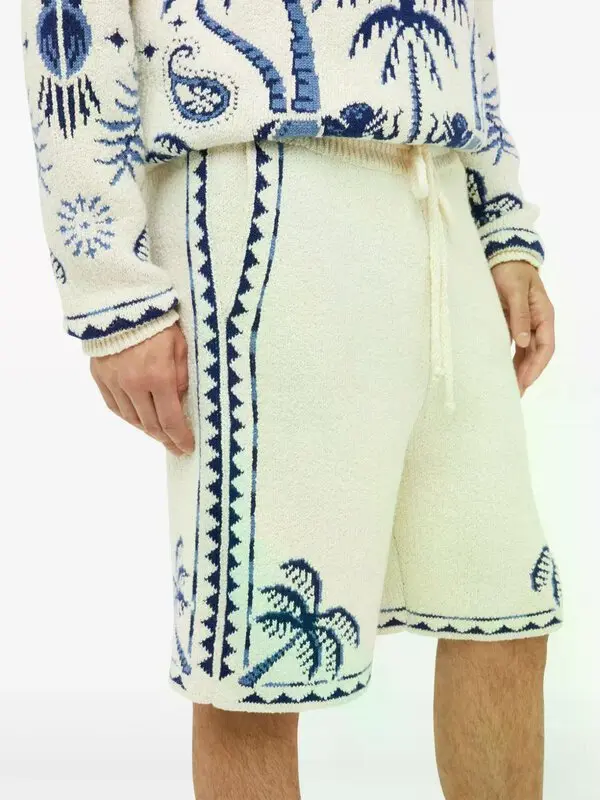 Alanui Foulard Bermuda Shorts