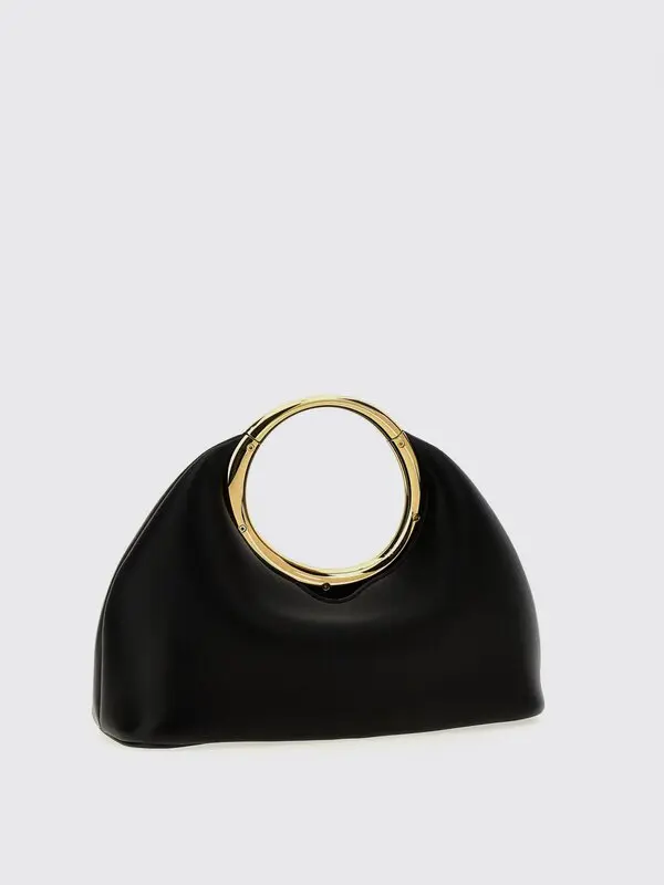 Jacquemus Handbag With Hoop Handle - Black