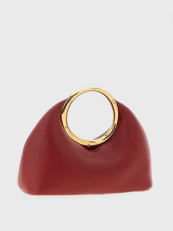 Jacquemus Handbag With Hoop Handle - Red