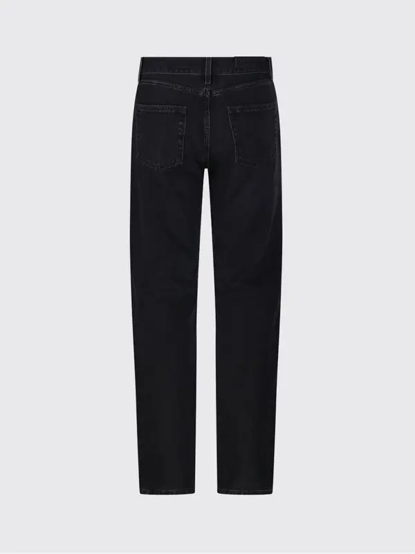 DARKPARK Larry Straight Fit Five-pocket Cotton Denim Jeans - Black