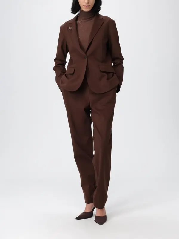 Fabiana Filippi Single-breasted Jacket With Notched Lapel