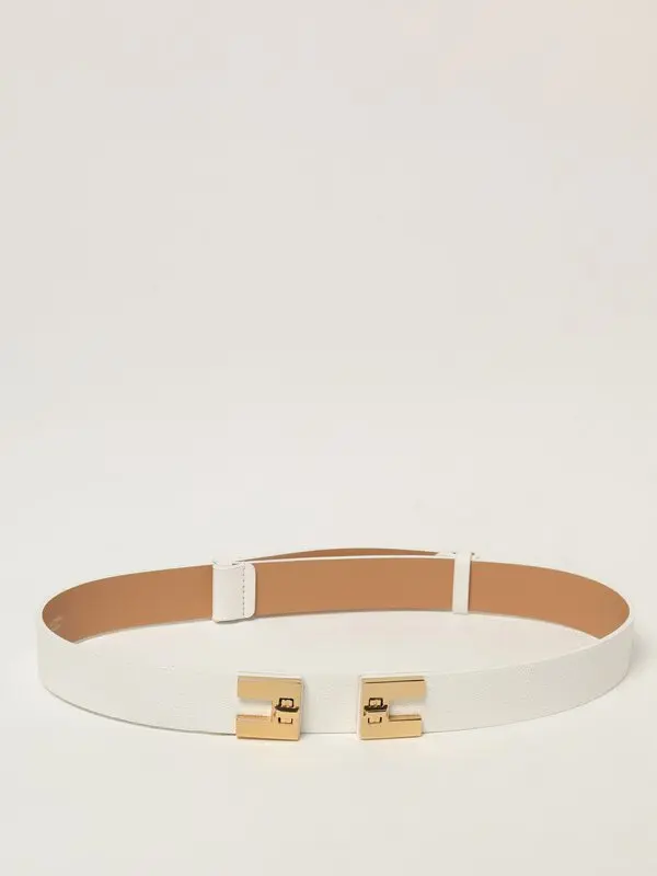 Elisabetta Franchi Belt - Ivory