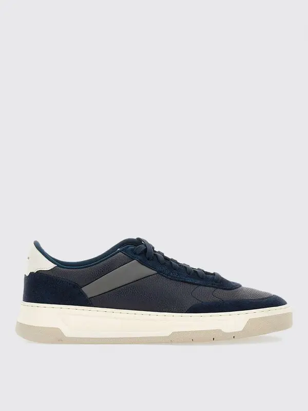 BOSS Lace-up Sneakers - Blue