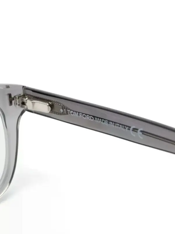TOM FORD Square Frame Glasses - Grey