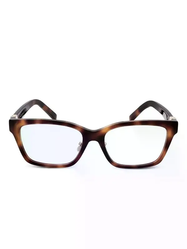 Givenchy Square Frame Glasses - Brown