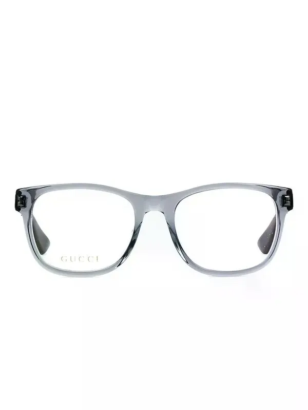 Gucci Square-frame Glasses - Grey