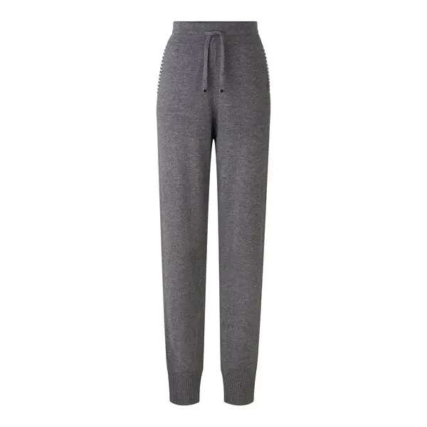 Bogner Knitted Trousers - Anthracite