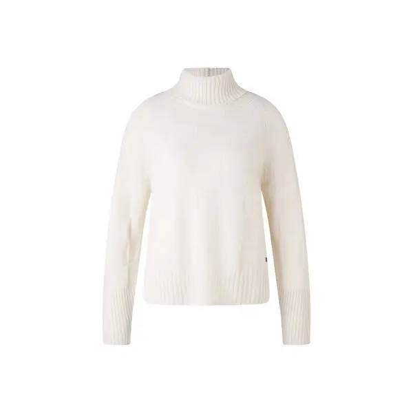 Bogner Lake Turtleneck Pullover - Cream