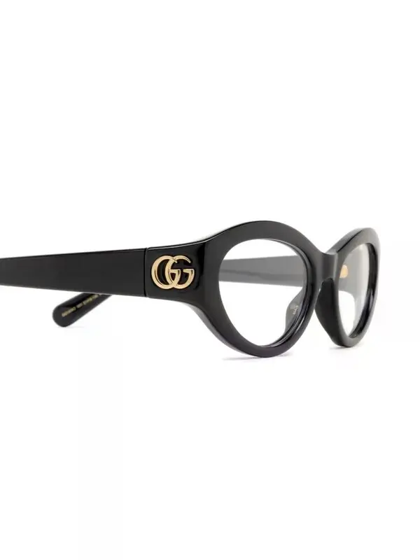 Gucci Round-frame Glasses - Black