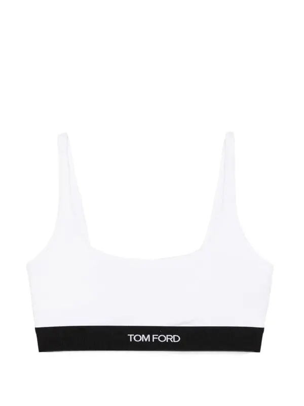 TOM FORD Boat-neck Top - White