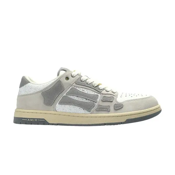 Amiri Skel Top Low Sneakers - Grey