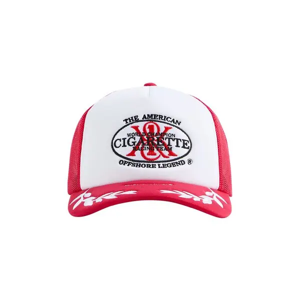 Kith For Cigarette Nolan Trucker Hat - Red