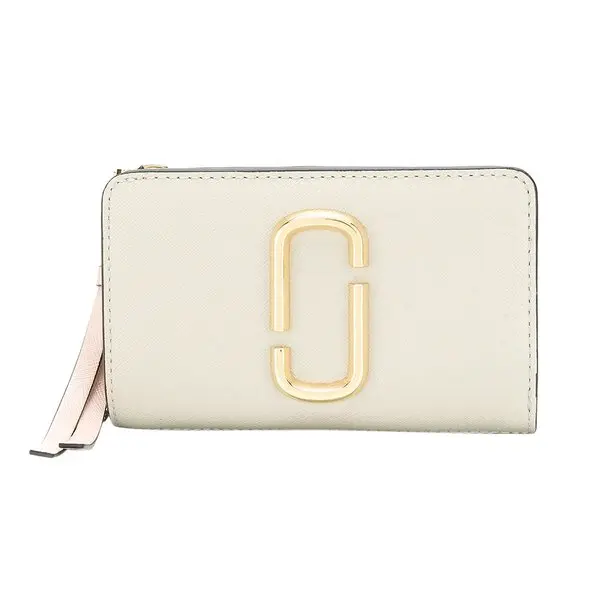 Marc Jacobs Compact Wallet 'dust/multicolor - Tan
