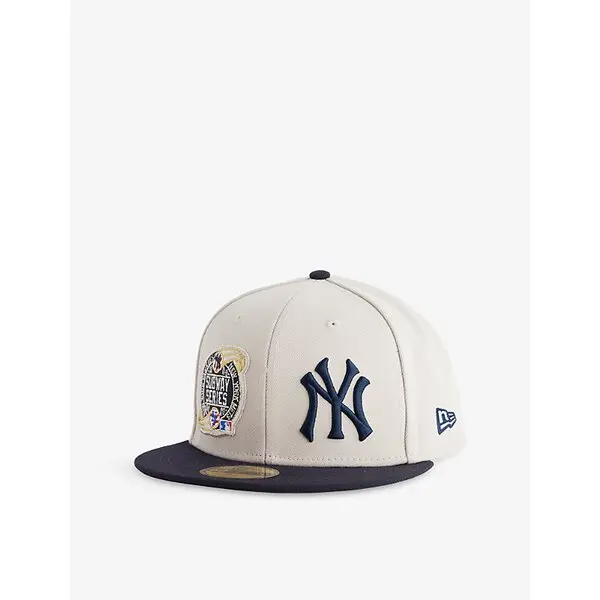 New Era 59fifty Subway Series New York Yankees Baseball Cap - Light Beige
