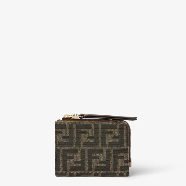 Fendi Slim Baguette Wallet - Brown