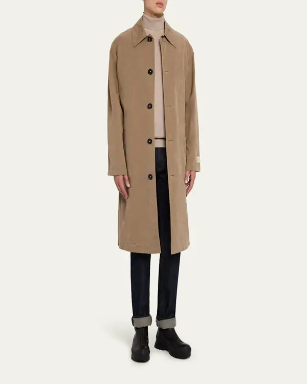 Massimo Alba Mustang Belted Rain Coat