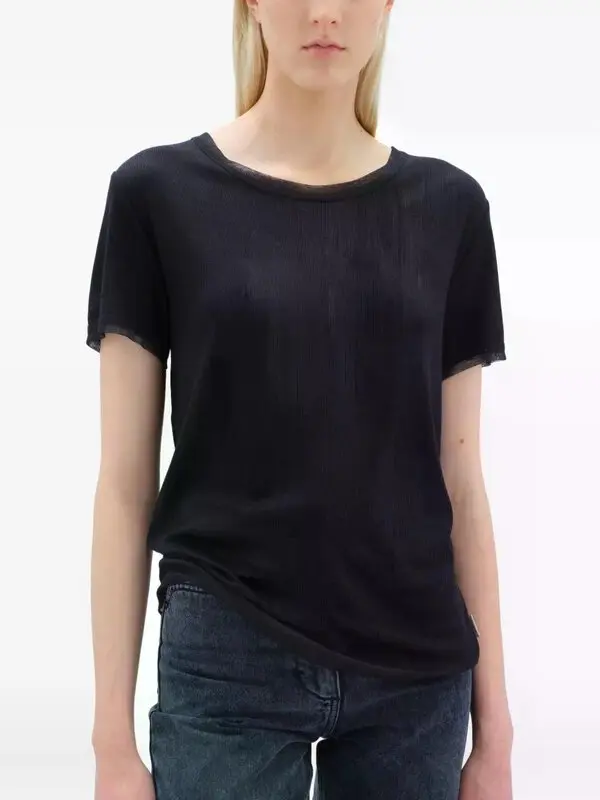 Remain Birger Christensen Round-collar T-shirt