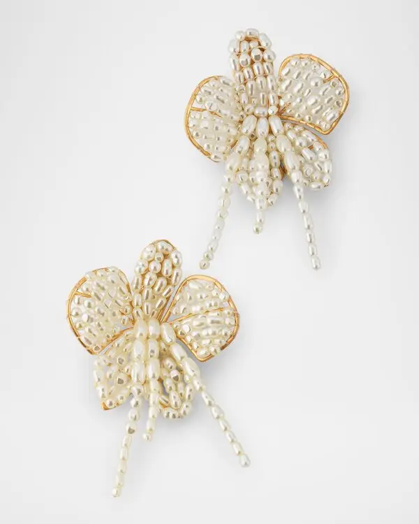 Cult Gaia Amina Earrings - Pearl
