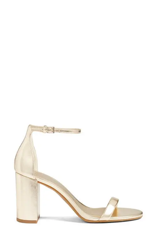 Bp. Livia Ankle Strap Sandal - Gold Light Metallic