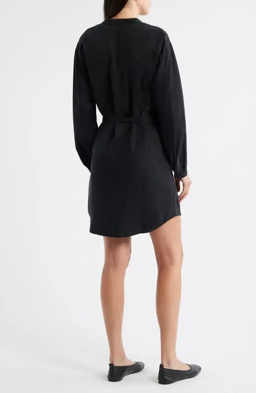 Bella Dahl Long Sleeve Belted Mini Dress