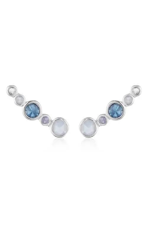 Monica Vinader Mv Siren™ Ear Climbers - Silver
