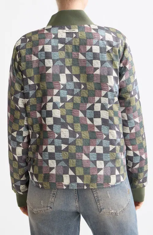 Scotch & Soda Reversible Quilted Bomber Jacket
