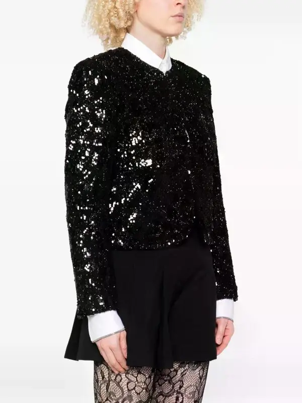 IRO PARIS Sequin Embellished Jacket