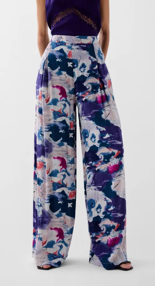 SCALPERS Printed Trousers
