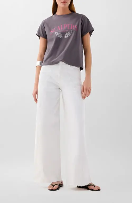 SCALPERS Printed Short Sleeve T-shirt