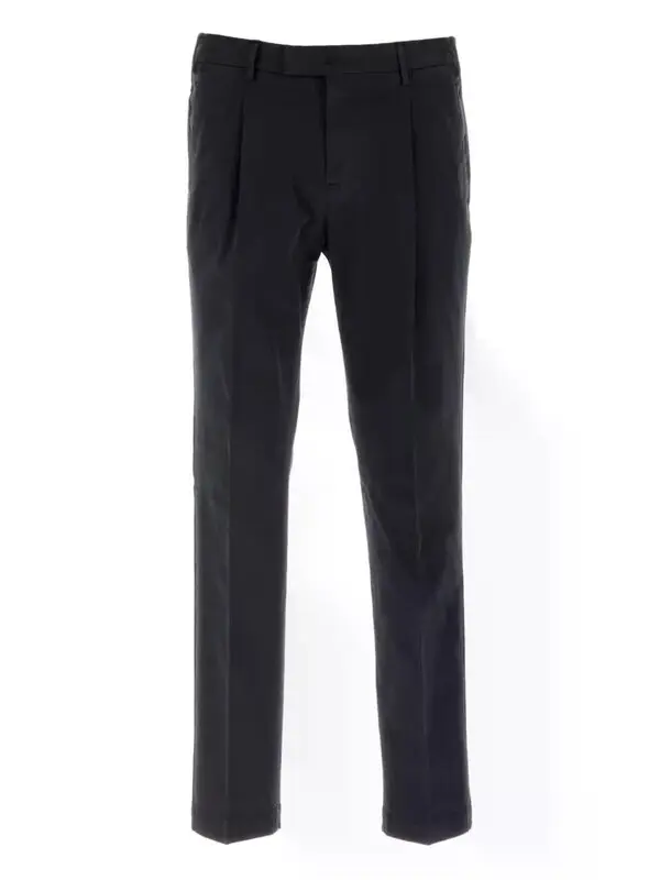 PT TORINO Pleated Straight Leg Trousers