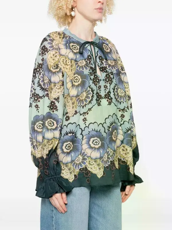 ALEMAIS Madalena Floral-print Blouse