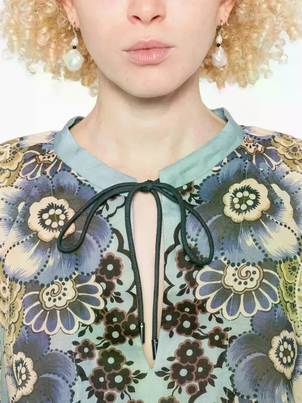 ALEMAIS Madalena Floral-print Blouse
