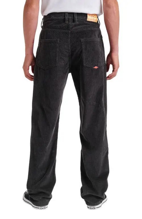Quiksilver Landers Regular Fit Corduroy Pants - Phantom