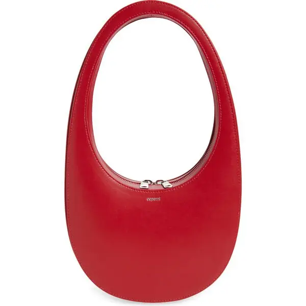 Coperni Swipe Leather Handbag - Red Red