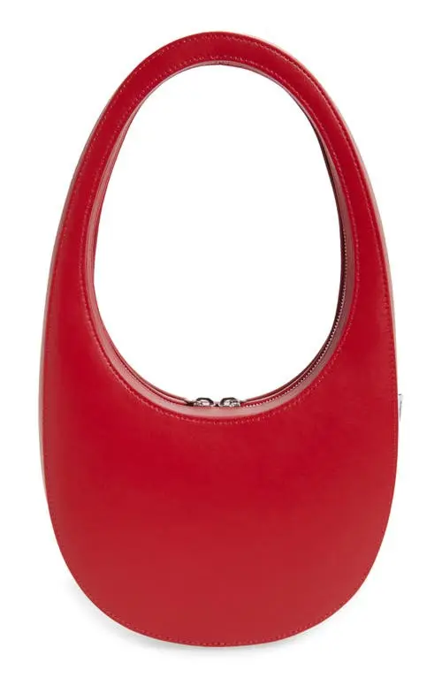 Coperni Swipe Leather Handbag - Red Red