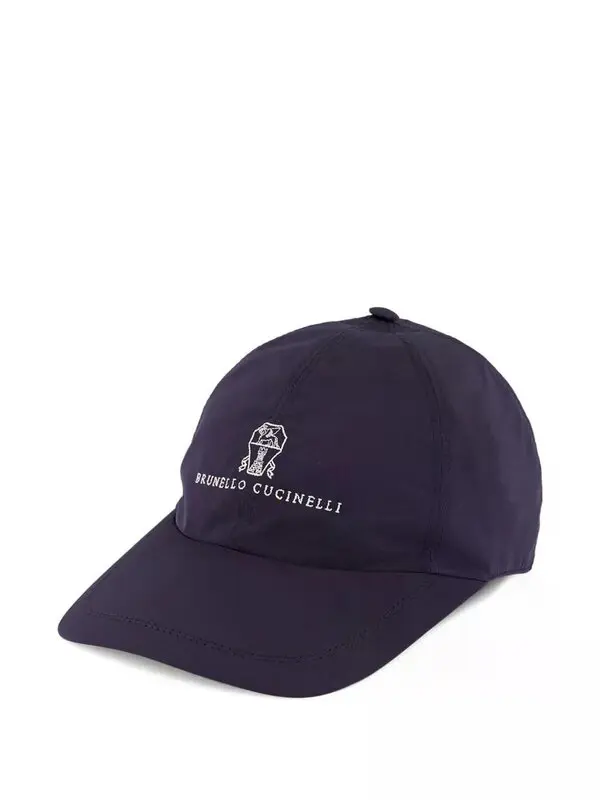 Brunello Cucinelli Logo-print Baseball Cap - Blue