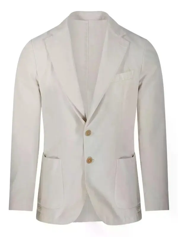 SANTANIELLO Two-button Patch-pocket Blazer