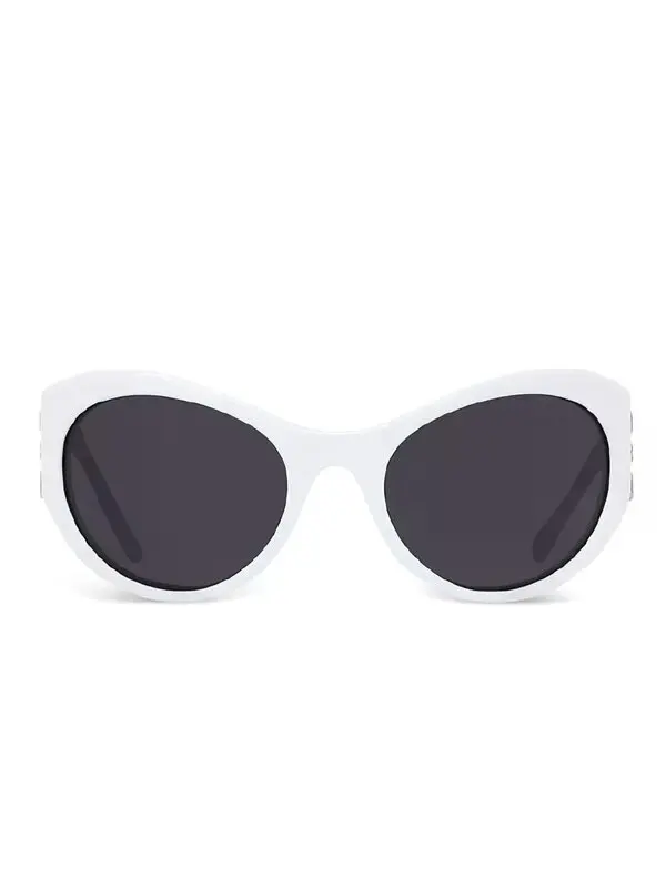 Givenchy Oval-frame Sunglasses - White