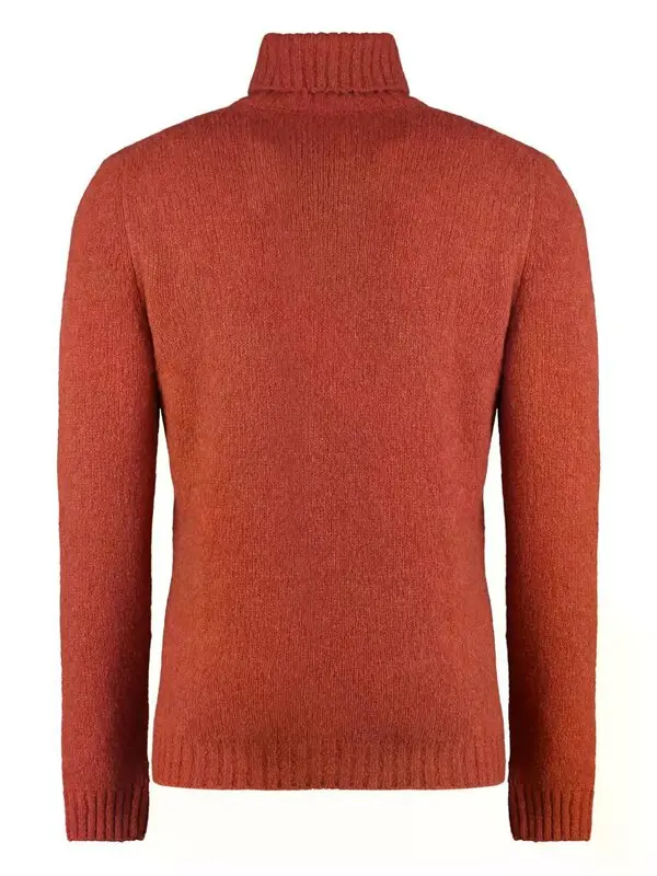 MOORER Ribbed Turtleneck Sweater