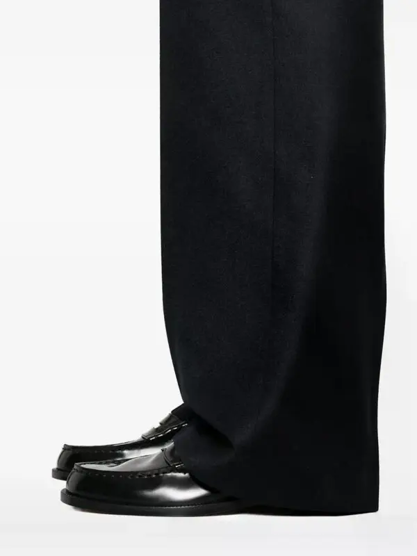 BERWICH Wool Wide-leg Trousers