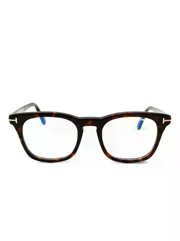 TOM FORD Square-frame Full-rim Eyeglasses - Brown