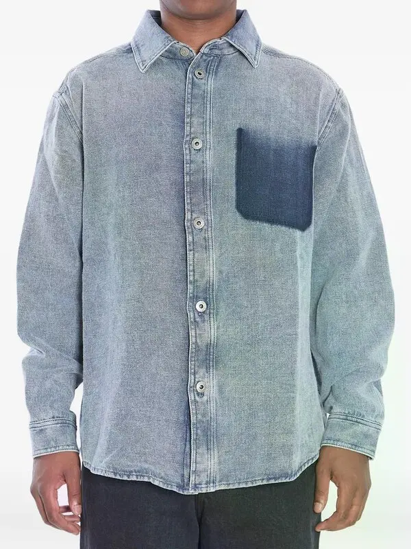 Loewe Long-sleeve Denim Shirt