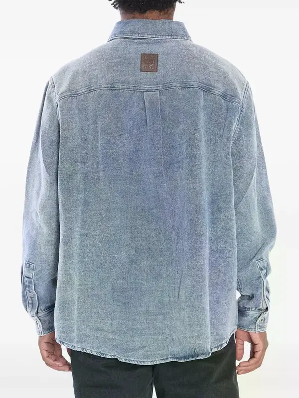 Loewe Long-sleeve Denim Shirt