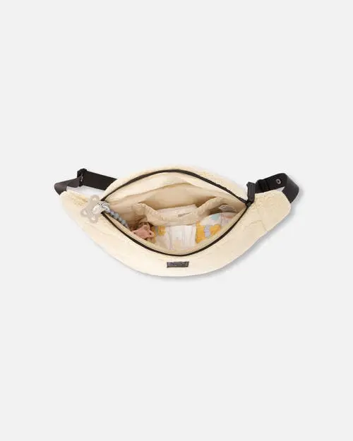 DEUX PAR DEUX Diaper Changing Sling Bag - Beige