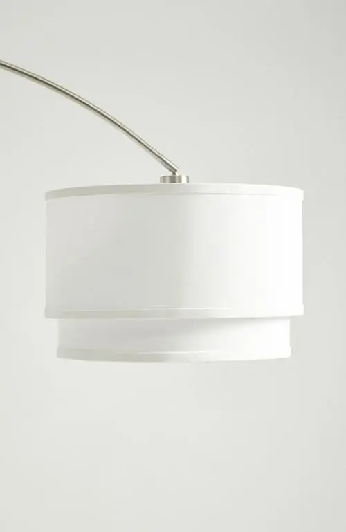 BRIGHTECH Mason 81" Led Arc Floor Lamp With Heavy-weighted Marble Base