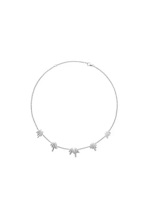 LUCY QUARTERMAINE Shard Necklace - Sterling Silver
