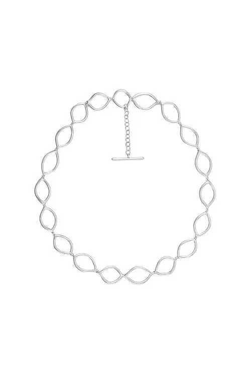 LUCY QUARTERMAINE Eternal Volcan Necklace - Sterling Silver