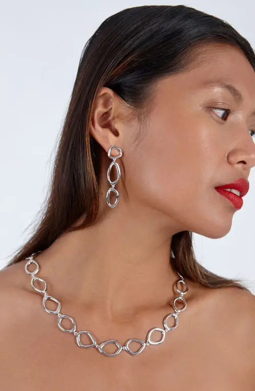 LUCY QUARTERMAINE Eternal Volcan Necklace - Sterling Silver