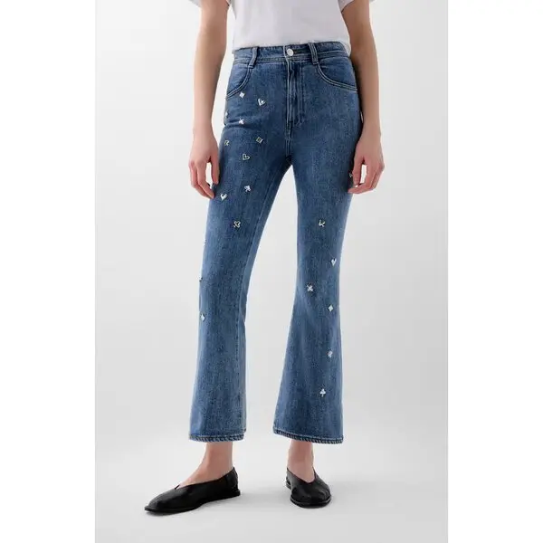 SCALPERS Ankle Length Denim Pants - Blue