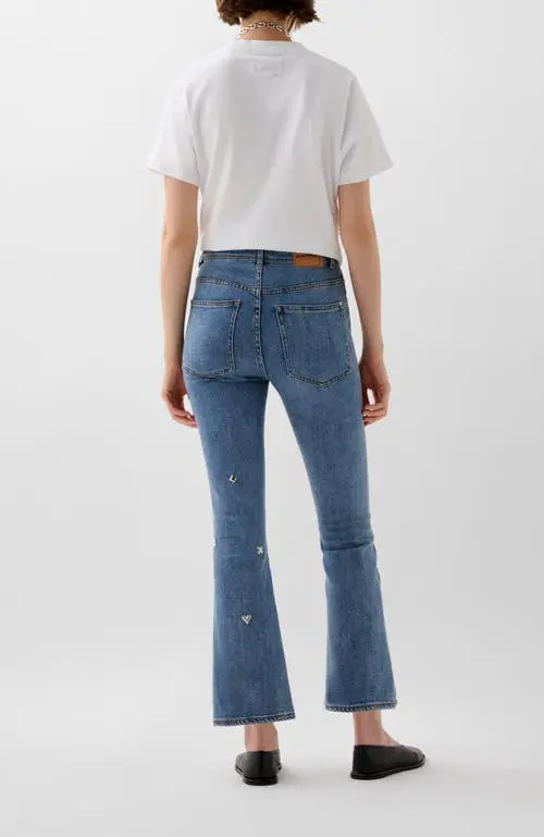 SCALPERS Ankle Length Denim Pants - Blue